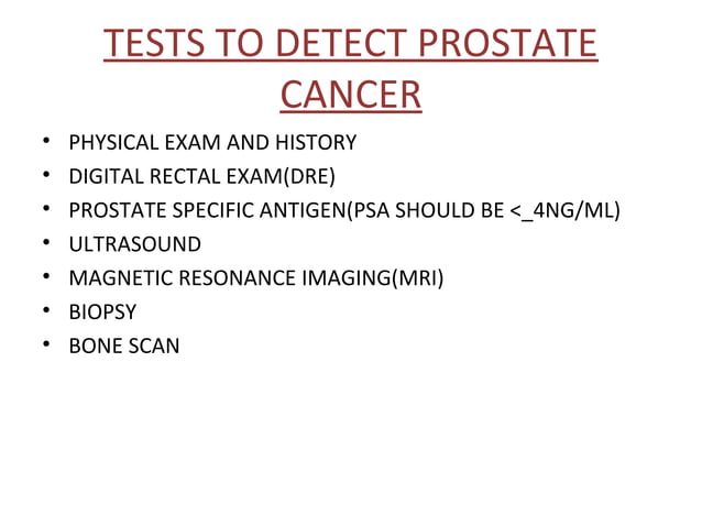 Understanding of prostate cancer | PPT