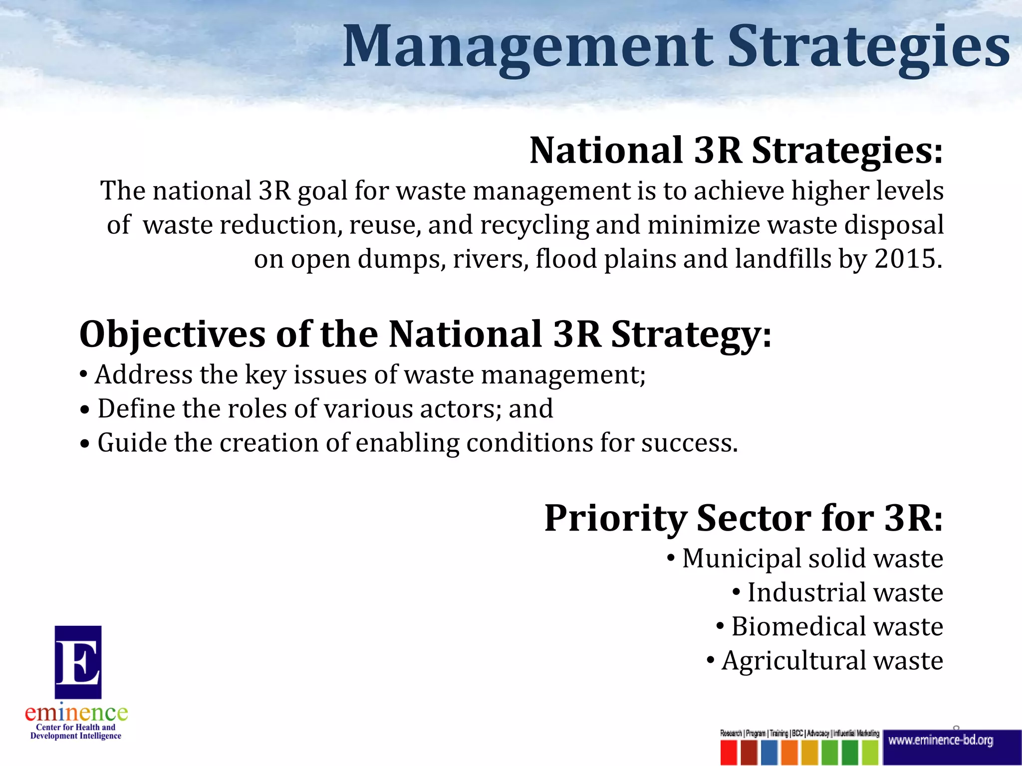 Understanding of Waste Management in Bangladesh | PDF | Environmental ...