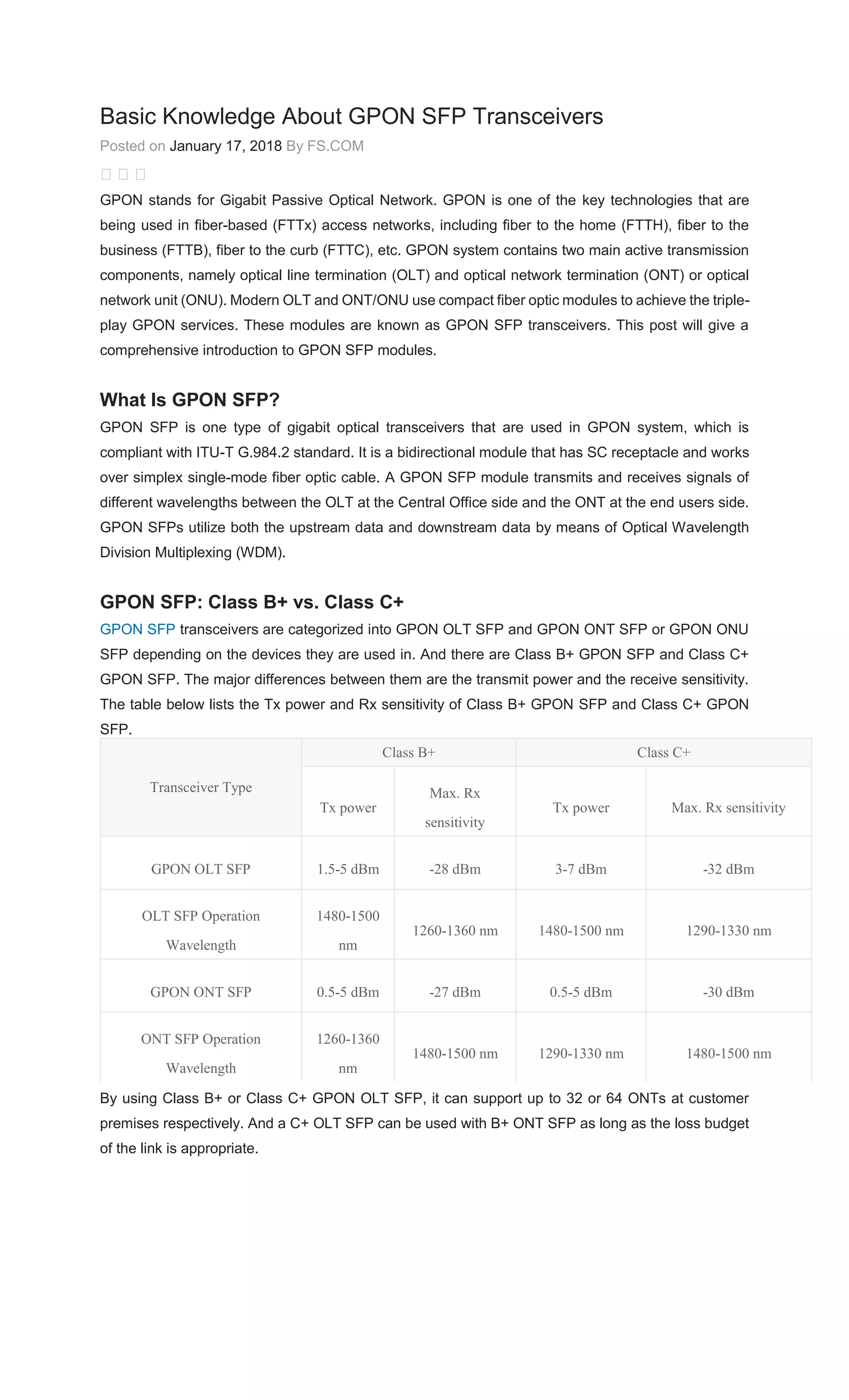 Understanding olt, onu, ont and odn full | PDF