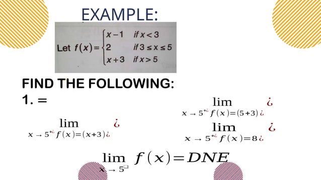 UNDERSTANDING ONE SIDED LIMIT.power_point | PPT