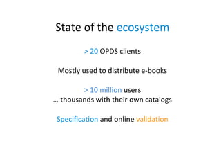 Understanding OPDS | PPT
