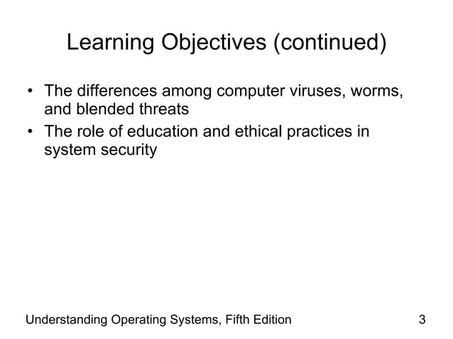 Understanding operating systems 5th ed ch11 | PPT