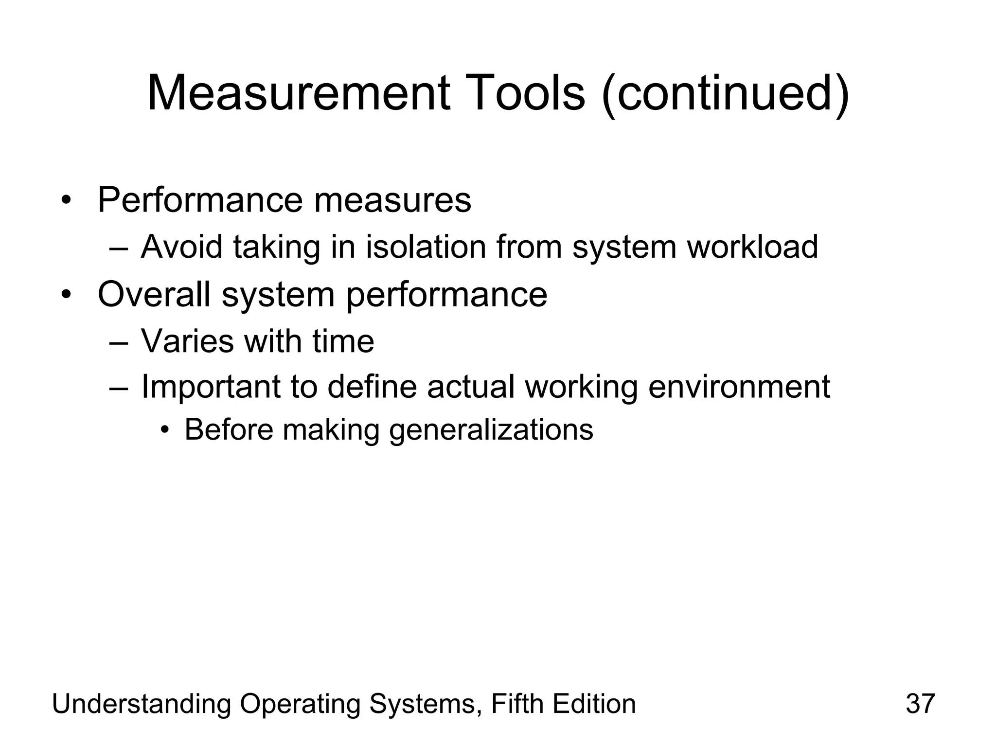 Understanding operating systems 5th ed ch12 | PPT