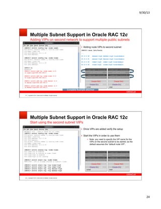 Understanding Oracle RAC 12c Internals OOW13 [CON8806] | PDF