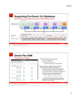Understanding Oracle RAC 12c Internals OOW13 [CON8806] | PDF