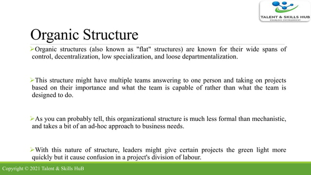 Understanding Organisational Structure | PPTX