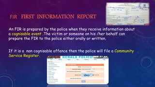 Understanding indian criminal justice system for class 8 kendriya ...