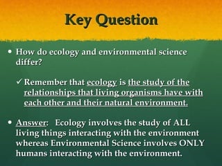 Understanding Our Environment | PPT