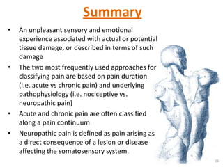 Understanding pain short | PPTX