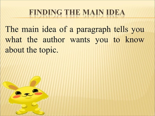 Understanding Paragraphs Part 1 | PPT | College Planning | College ...
