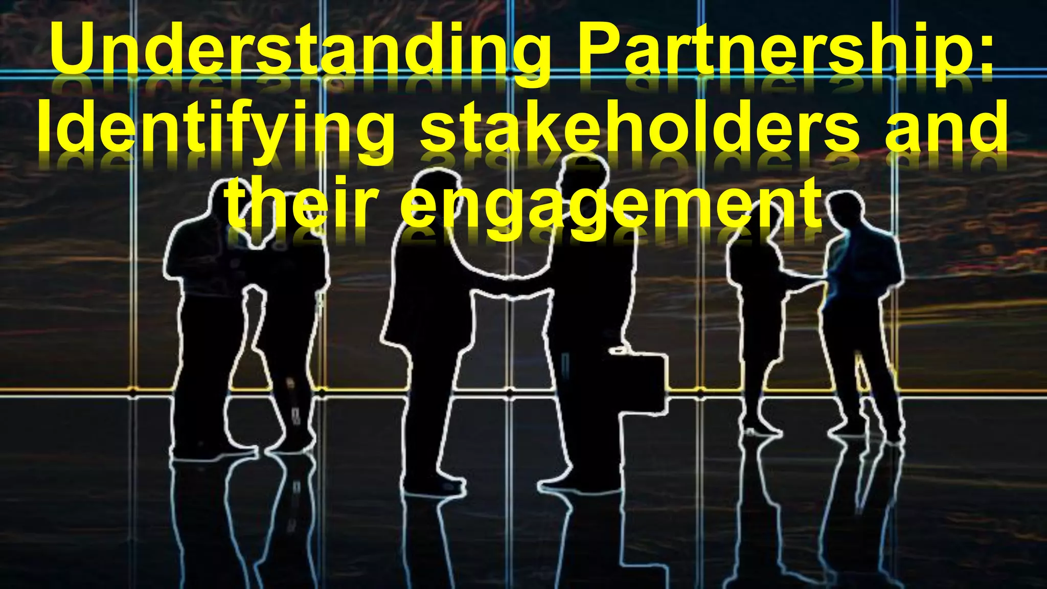 Understanding partnership presentation | PDF