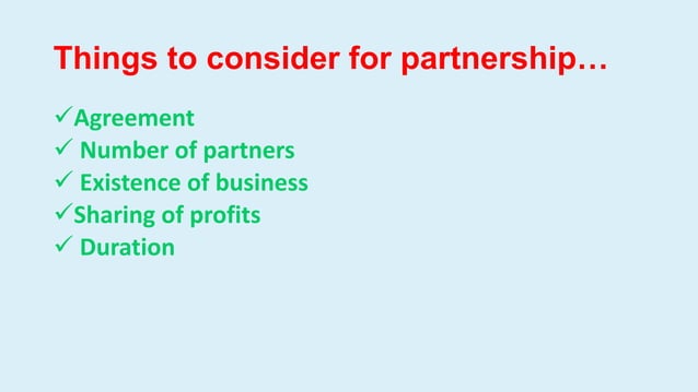 Understanding partnership presentation | PPT | Free Download