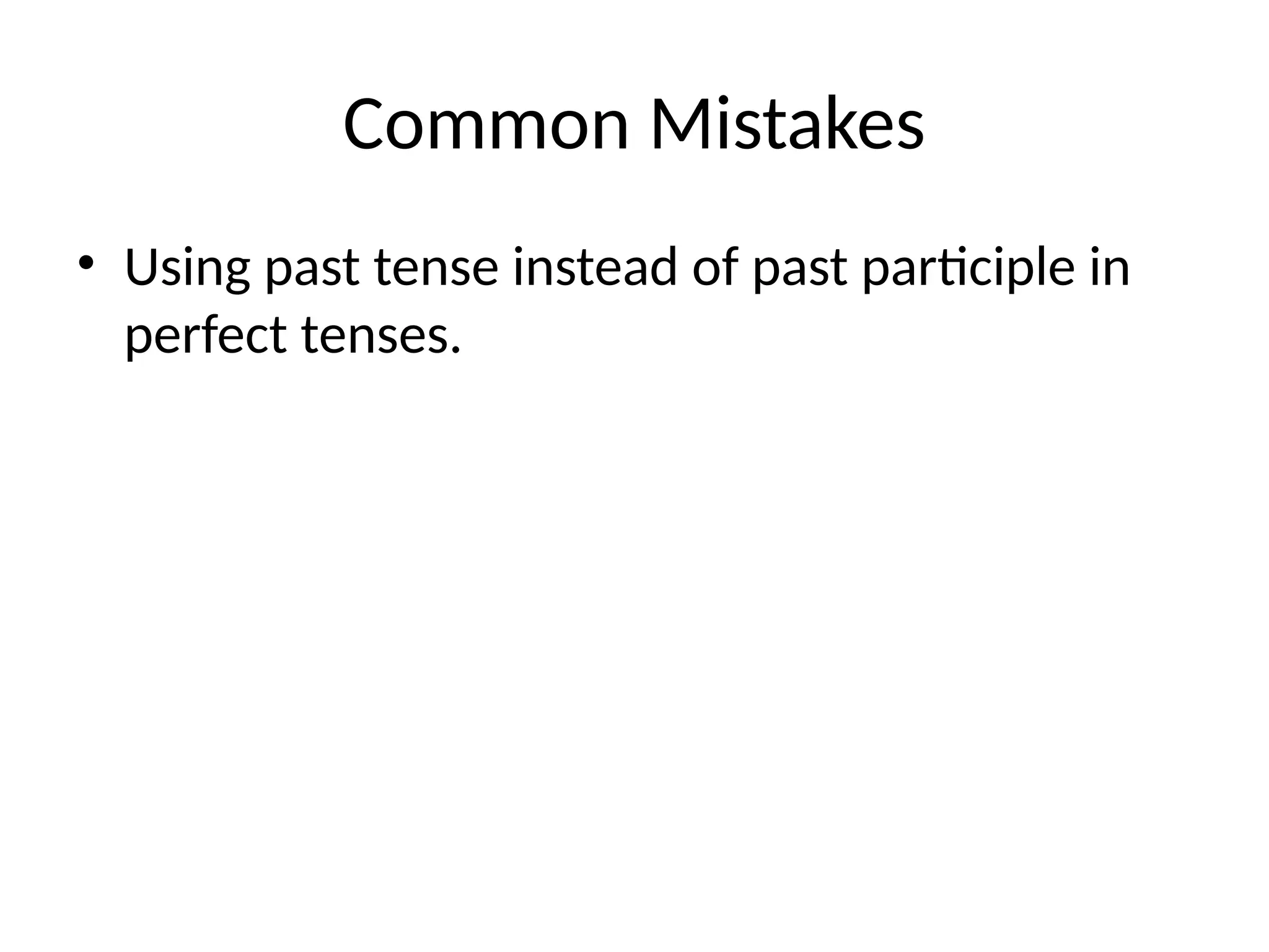 Understanding_Past_Participle powerpoint | PPTX
