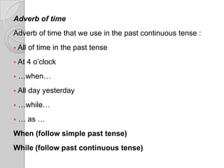 Understanding past tense | PPTX