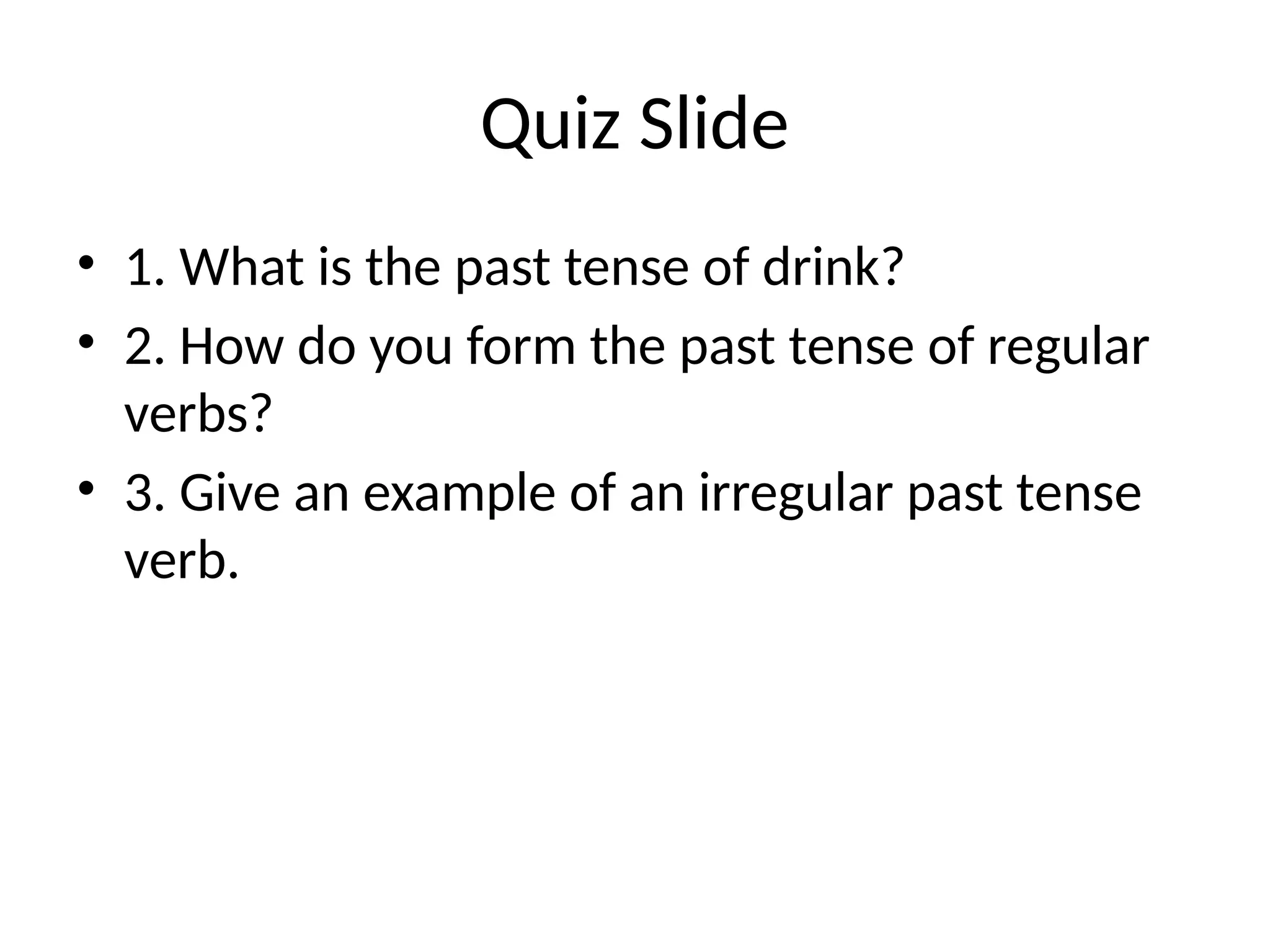 Understanding_Past_Tense powerpoint version 2 | PPTX