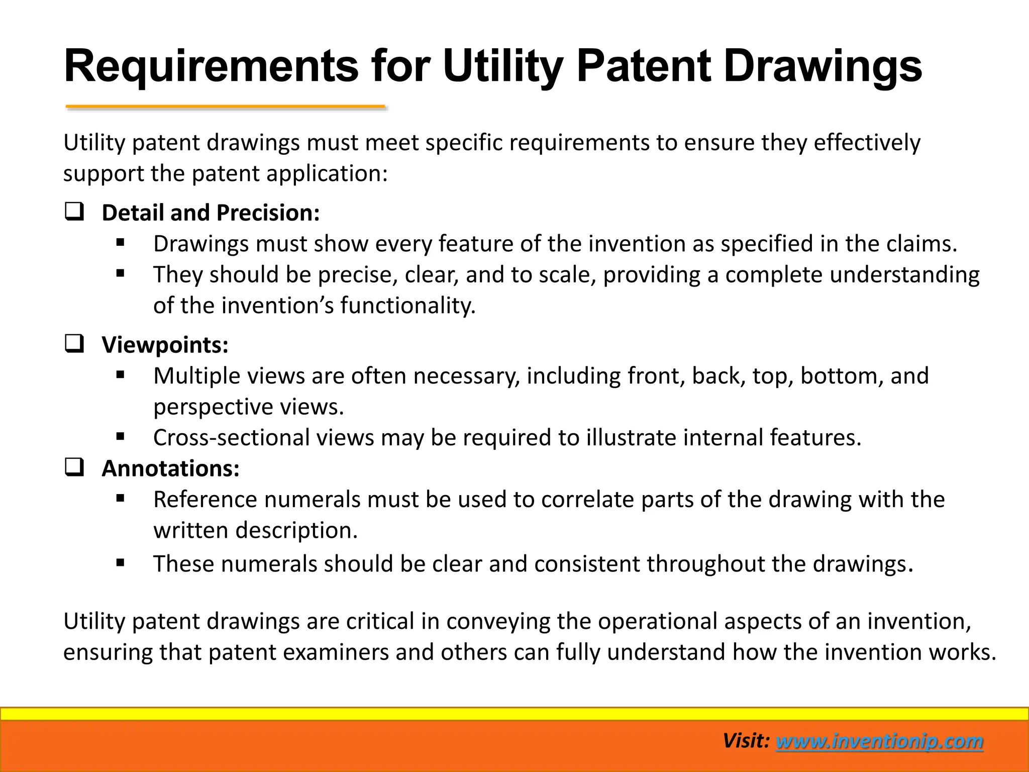 Understanding Patent Application Drawings and Provisional Patent Drawings | InventionIP | PPTX