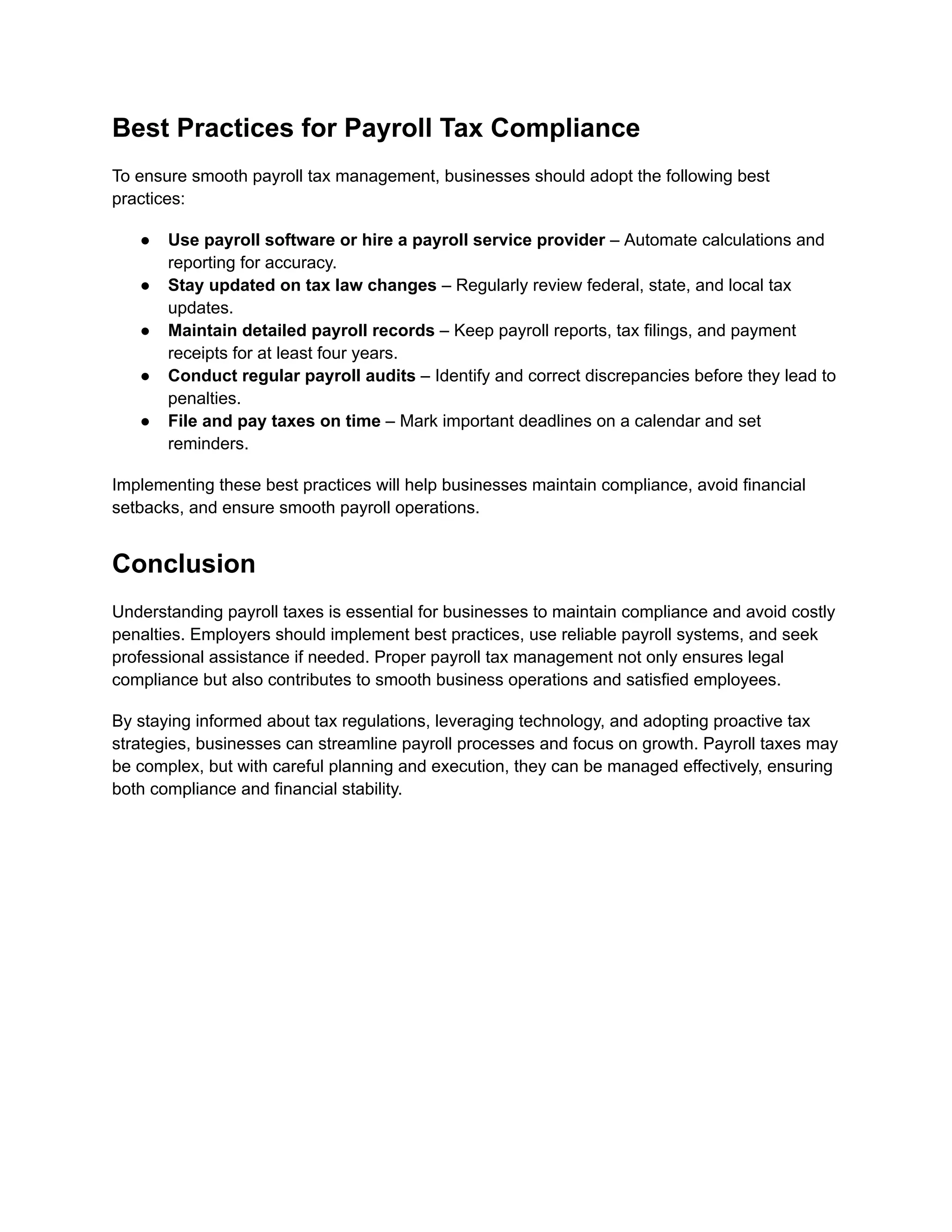 Understanding Payroll Taxes: A Complete Guide for Employers | PDF