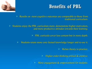 Understanding PBL by Dr Sopia Md Yassin | PPT | Educational Assessment ...