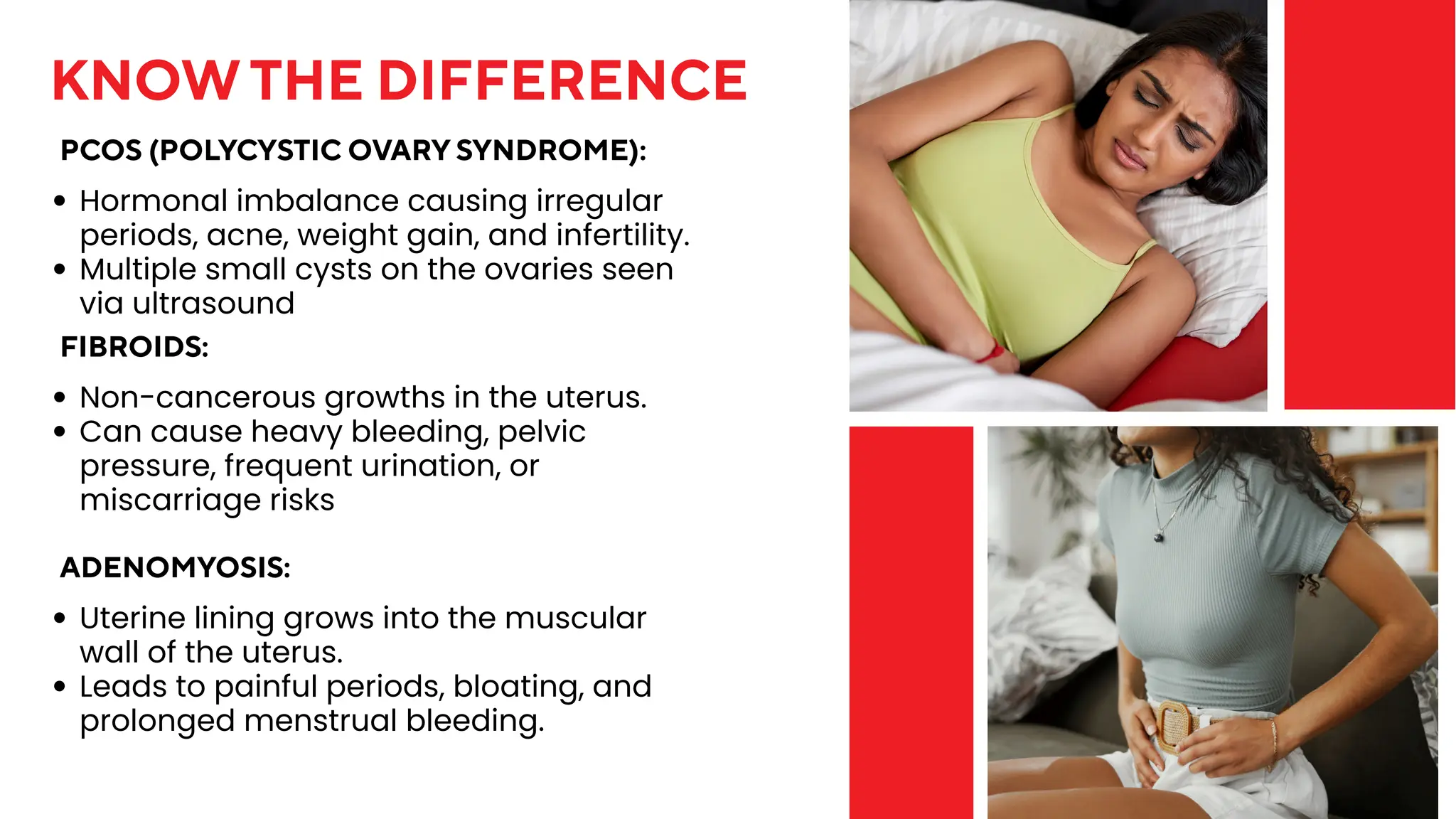 Understanding PCOS, Fibroids & Adenomyosis | PPT