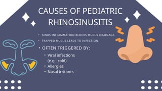Understanding Pediatric Rhinosinusitis: Symptoms, Causes, and Treatment ...