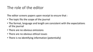 Understanding peer review | PPTX