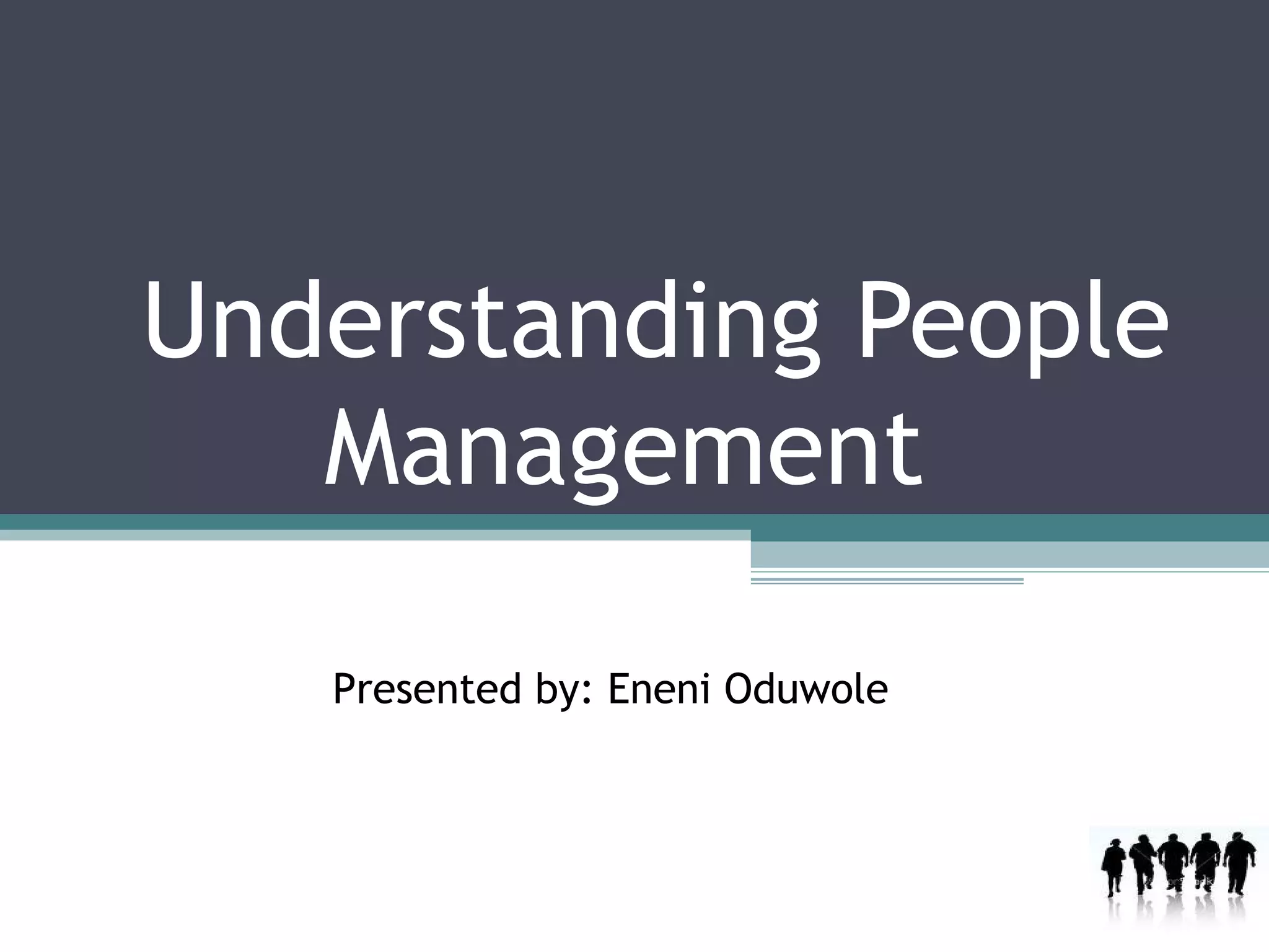 Understanding People Management | PPT