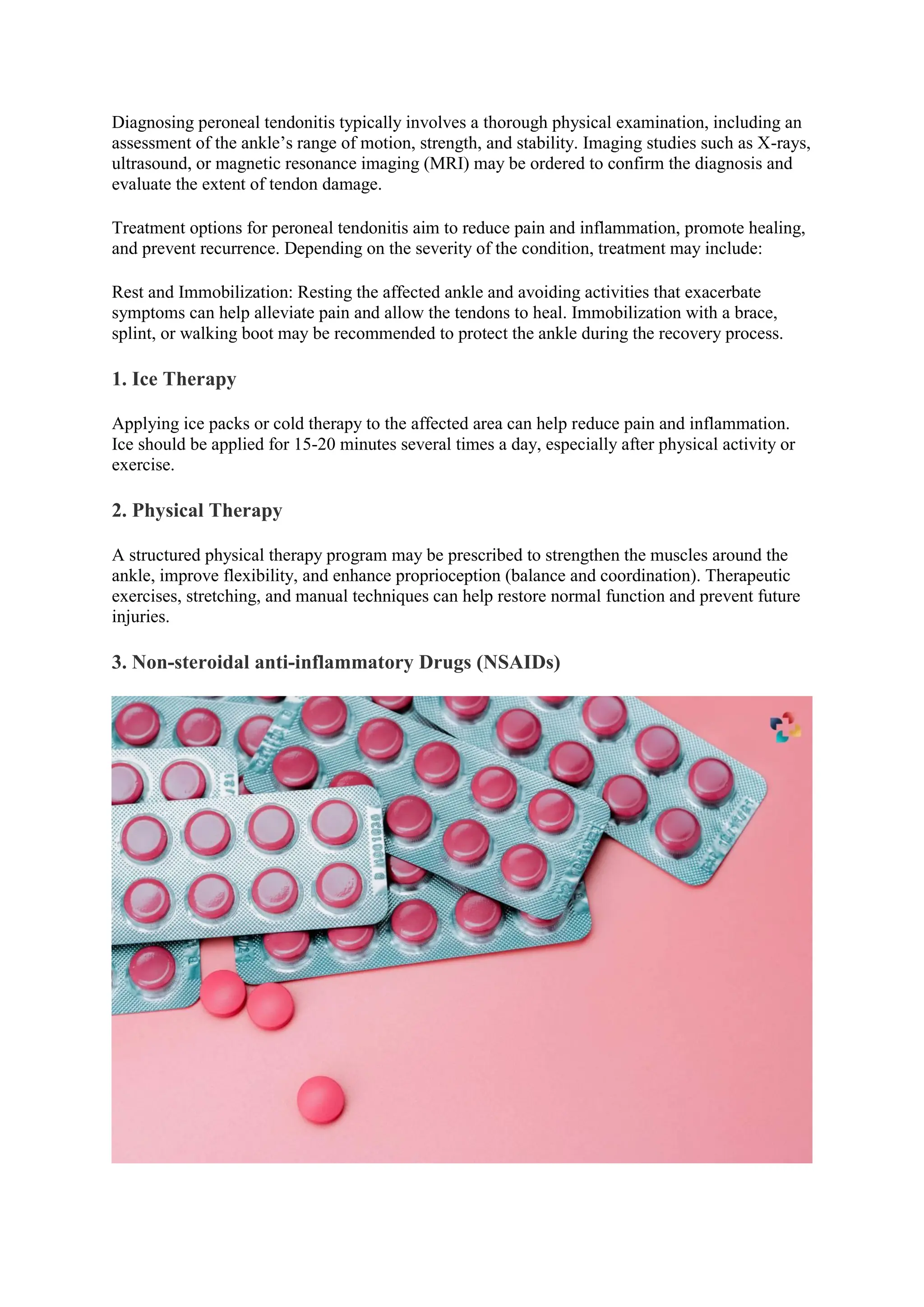 Peroneal Tendonitis: Causes, Symptoms, and Treatment Options | The ...