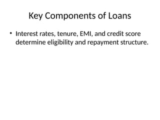 Understanding Personal Loans and Credit | PPTX