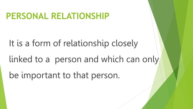 Understanding Personal Relationships.pptx | Dating | Family and ...