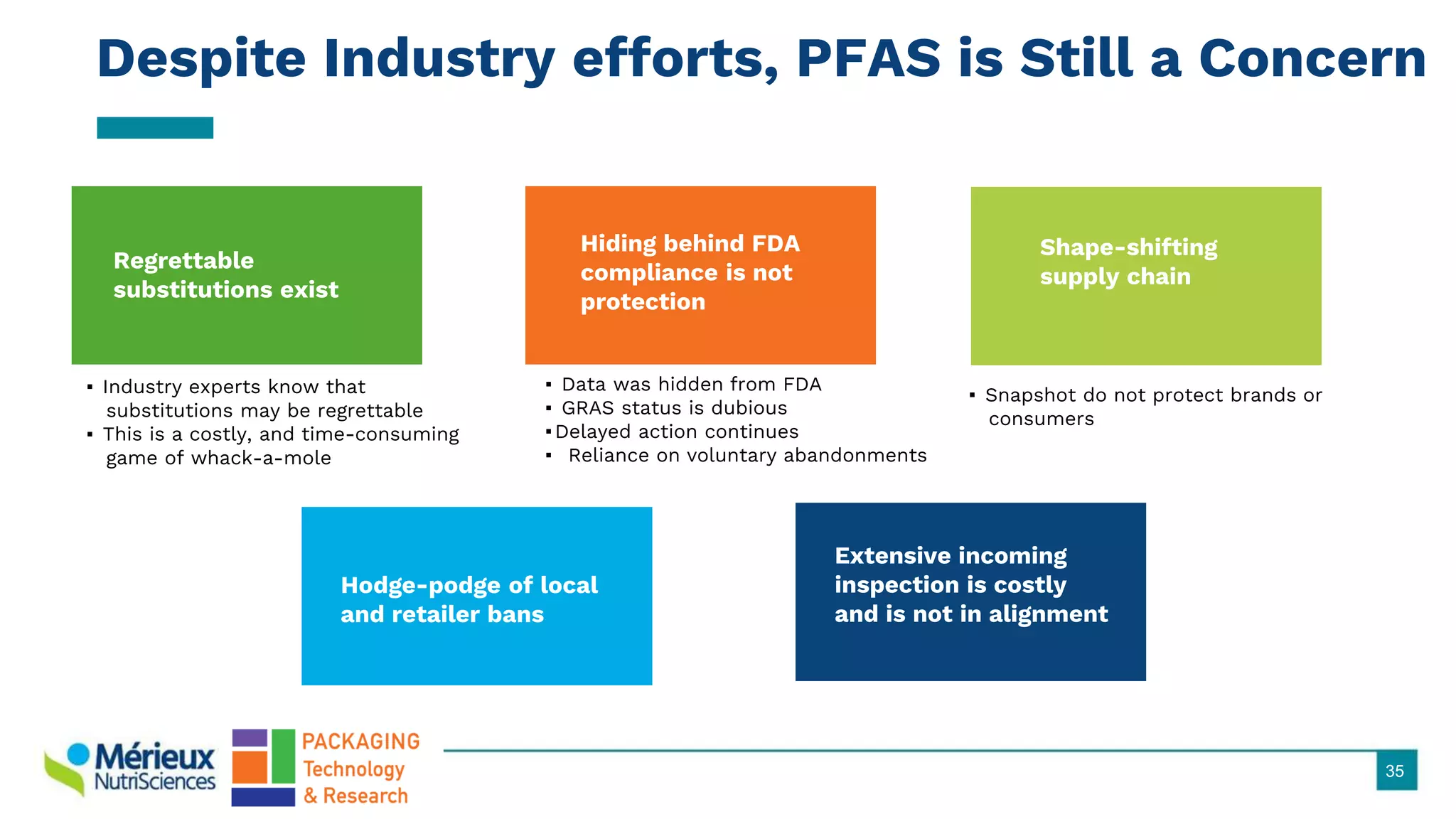 Understanding PFAS- Regulations, Sources, Chemistry, and Alternatives- Merieux-PTRWebinar April ...