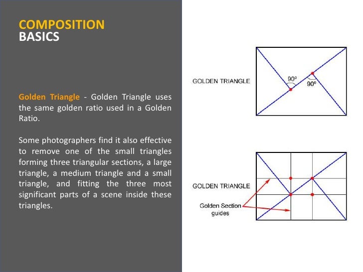 COMPOSITIONBASICS Golden Triangle- Golden Triangle