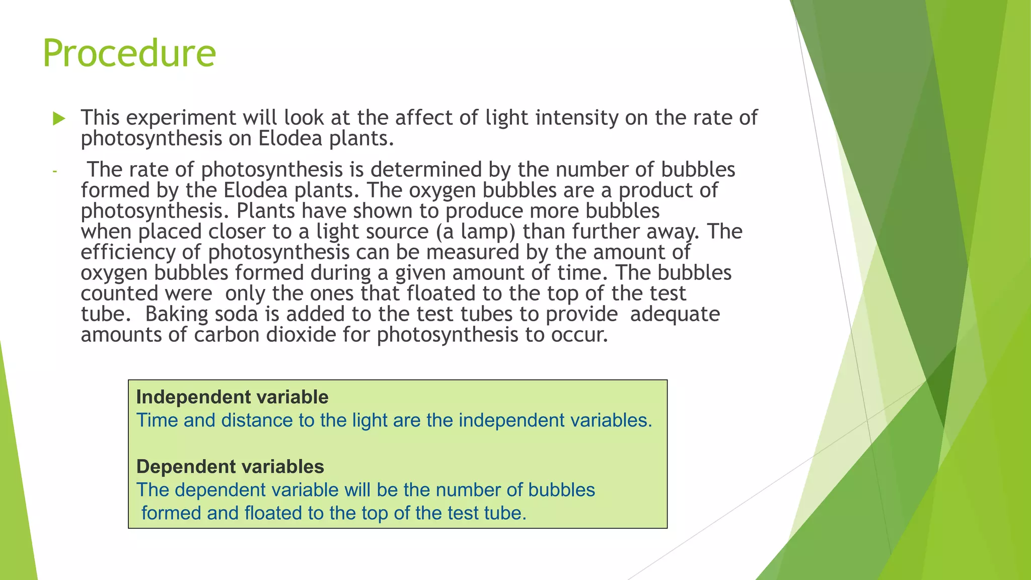 Understanding photosynthesis graphs | PPTX