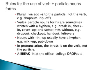 Understanding phrasal verbs | PPT