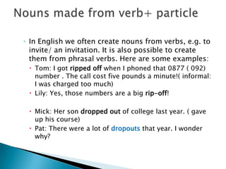 Understanding phrasal verbs | PPT