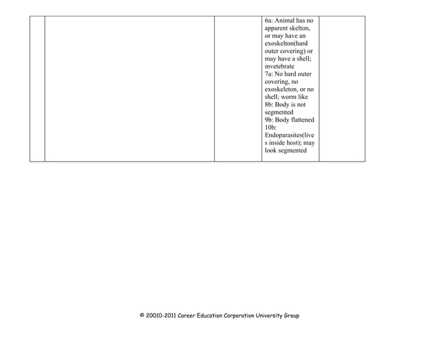 Understanding phyla dichotomous key steps and classification part 1 ...