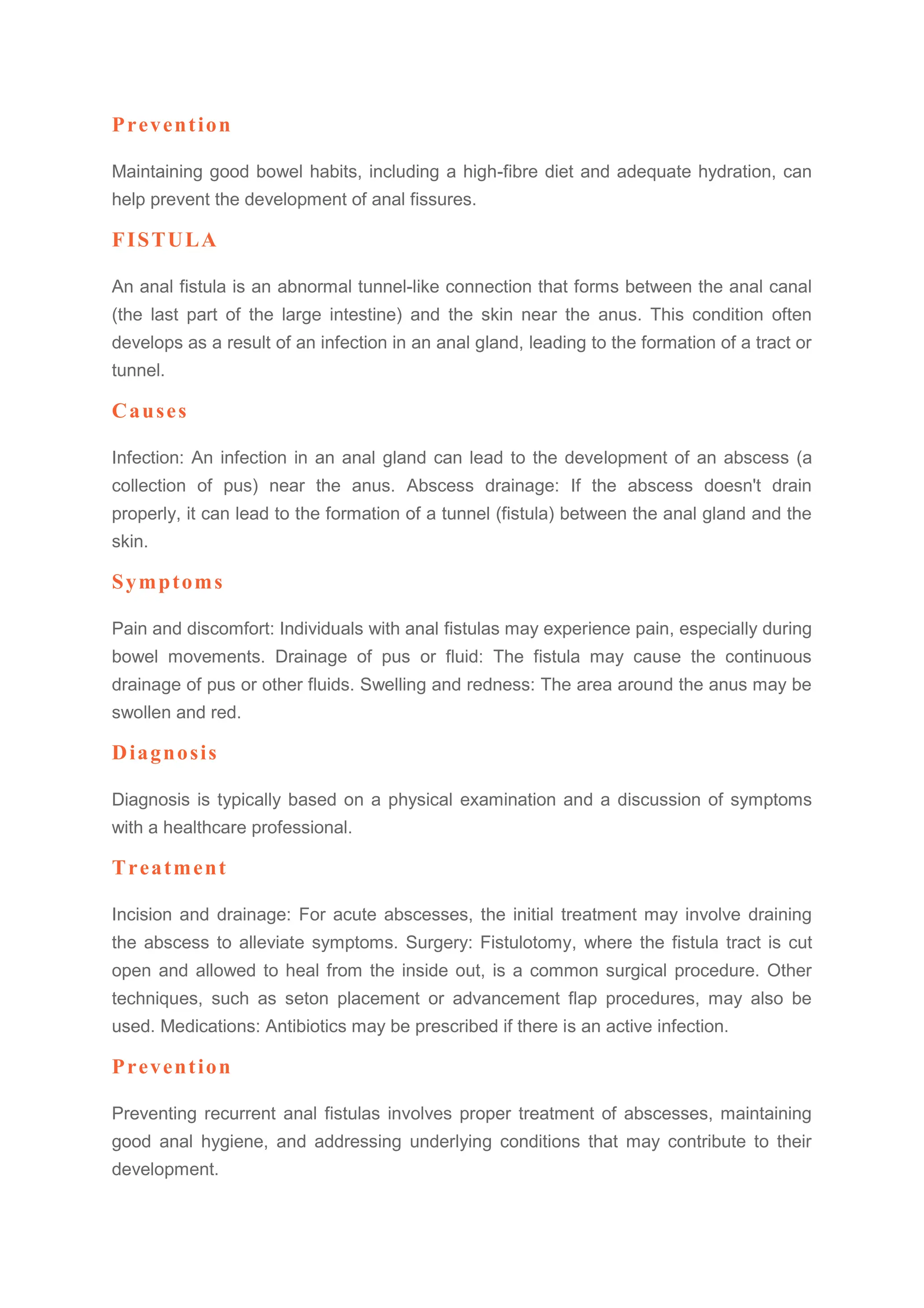 Understanding Piles, Fissures, and Fistula - Symptoms, Treatment, and ...