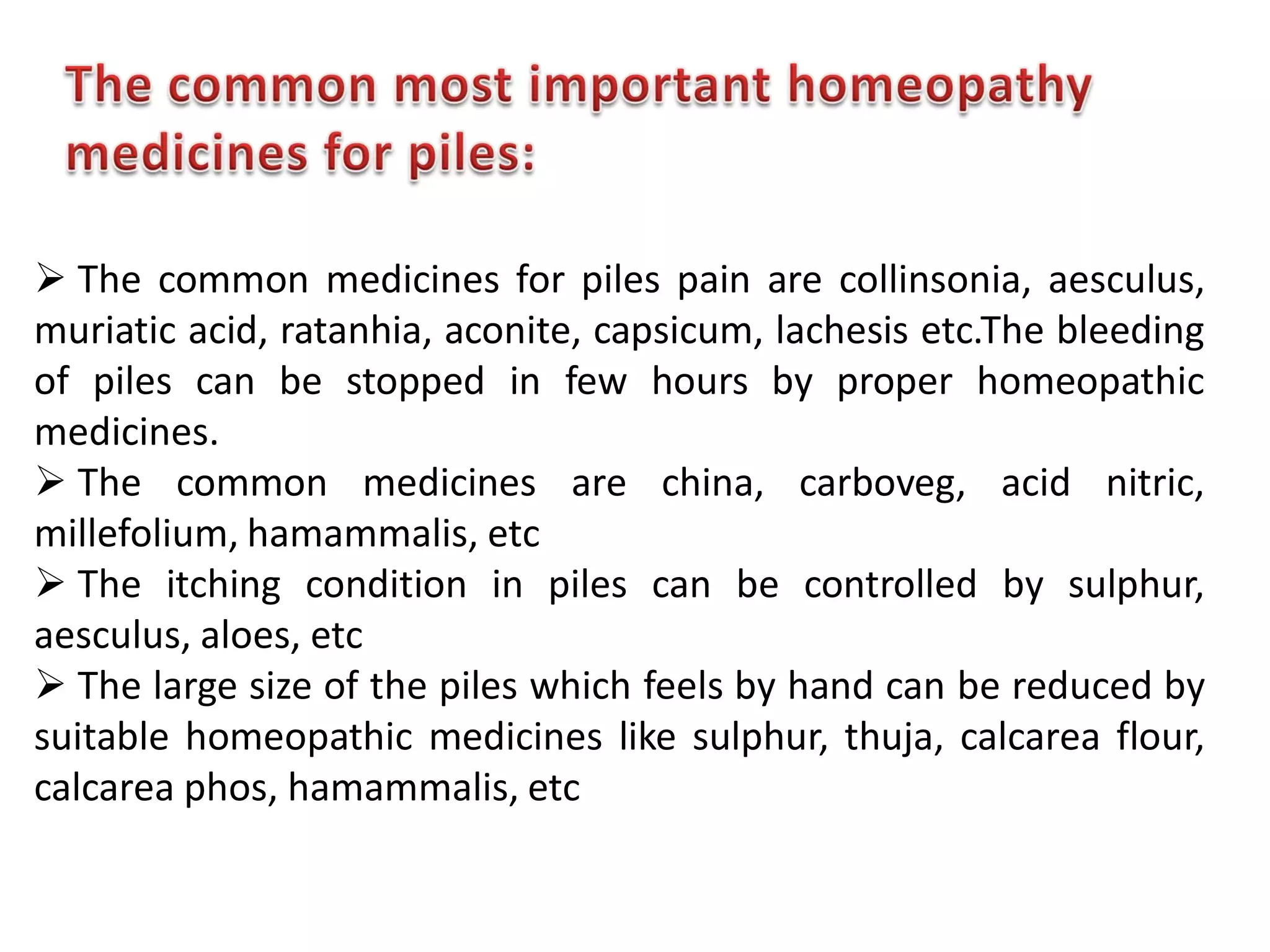 Understanding piles (or) hemorrhoids. | PDF
