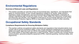 Understanding Plant Layouts with Emphasis on Environment & Safety | PDF