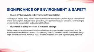 Understanding Plant Layouts with Emphasis on Environment & Safety | PDF