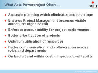 Asta Powerproject: Understanding Project Management Maturity | PPT