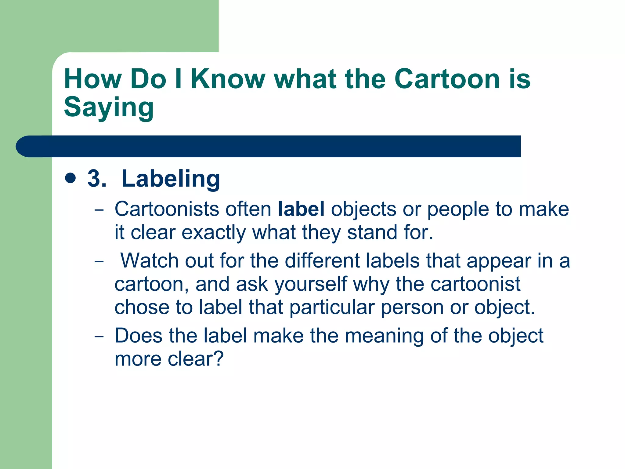 Understanding political cartoons | PPT