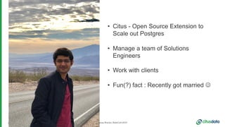 Optimizing your app by understanding your Postgres | RailsConf 2019 | Samay Sharma | PDF ...