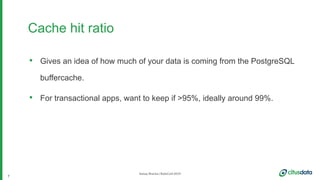 Optimizing your app by understanding your Postgres | RailsConf 2019 | Samay Sharma | PDF ...