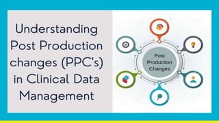 Understanding Post Production changes (PPC) in Clinical Data Management ...