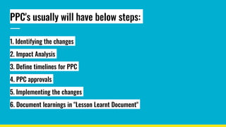 Understanding Post Production changes (PPC) in Clinical Data Management ...