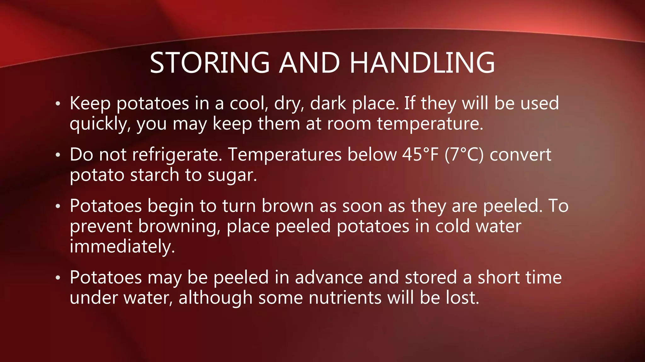 Understanding potatoes grade 10 | PPTX