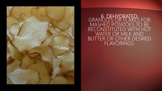 Understanding potatoes grade 10 | PPTX | Cooking | Food & Drink