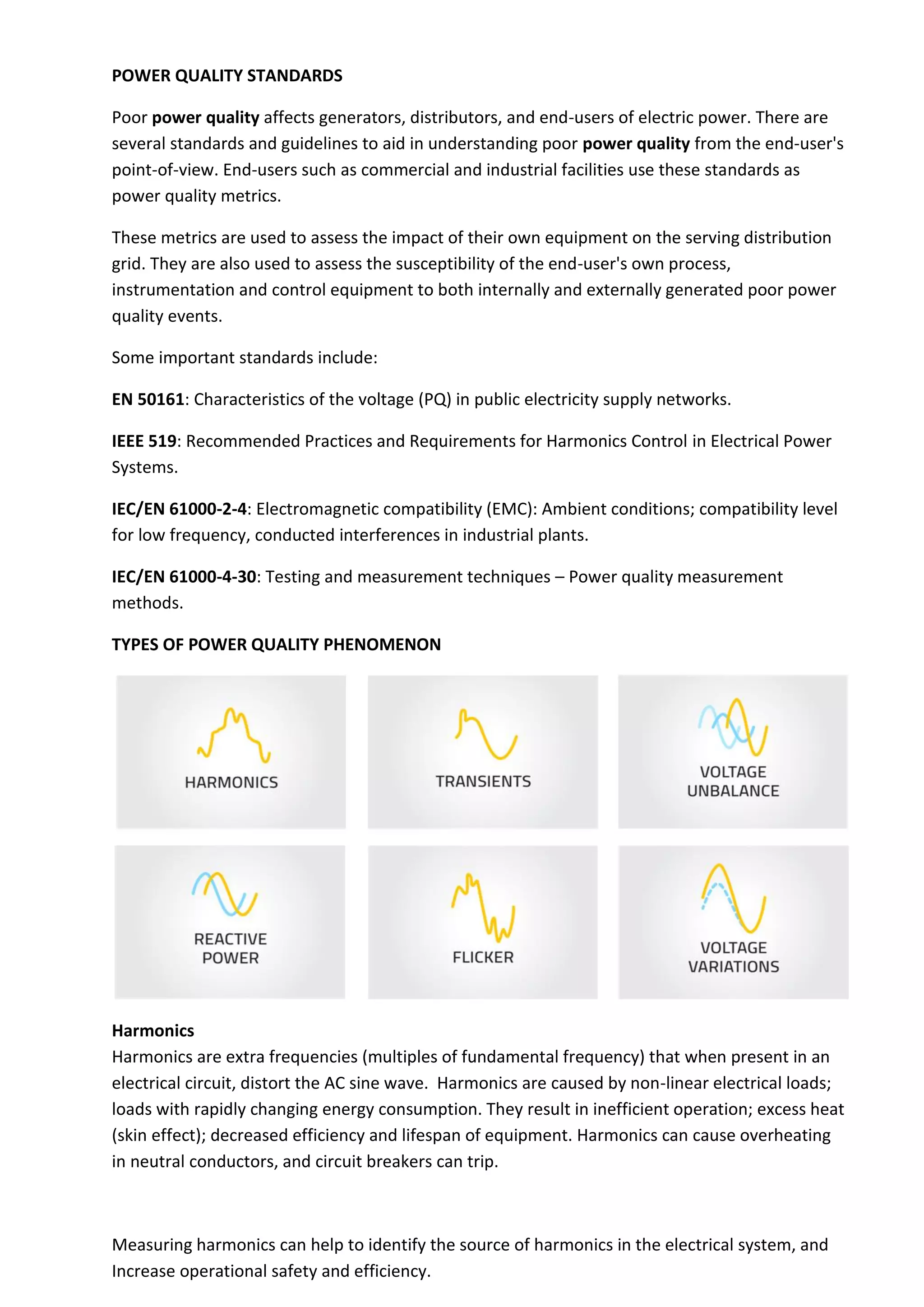 UNDERSTANDING POWER QUALITY AND ITS IMPORTANCE | PDF