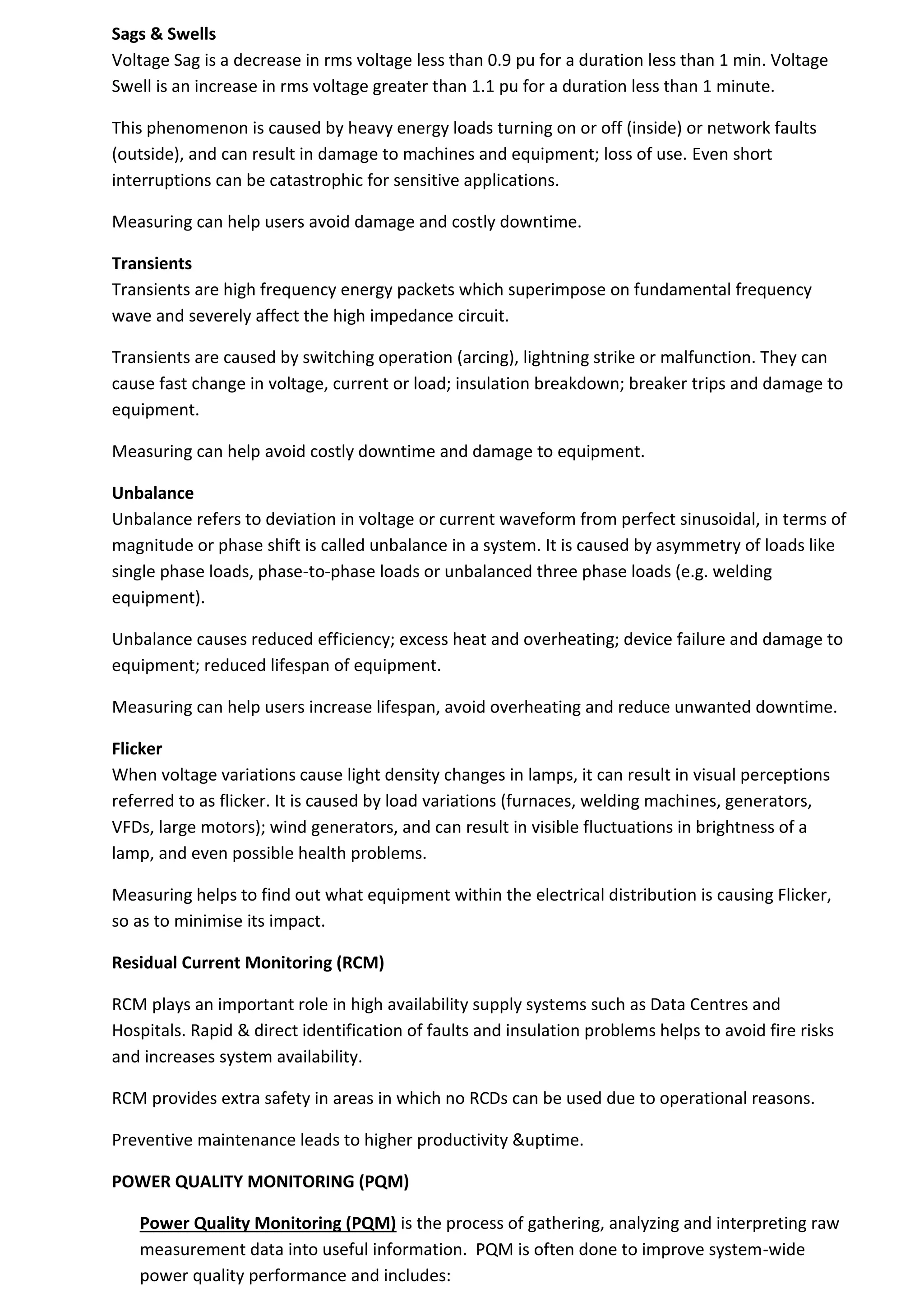 UNDERSTANDING POWER QUALITY AND ITS IMPORTANCE | PDF