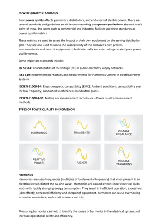 UNDERSTANDING POWER QUALITY AND ITS IMPORTANCE | PDF